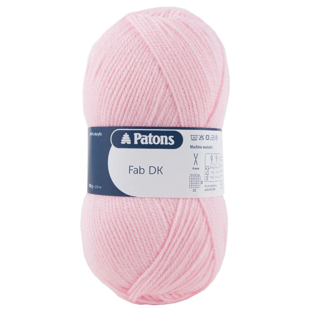 Patons Fab DK Yarn 2304 Pink