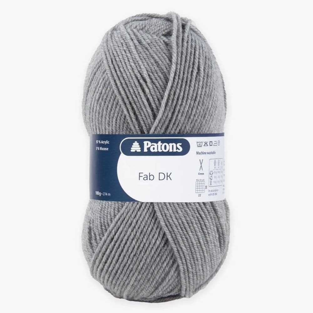Patons Fab DK Yarn 2310 Grey