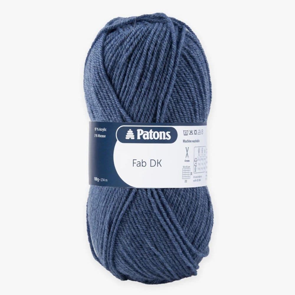 Patons Fab DK Yarn 2312 Airforce Blue