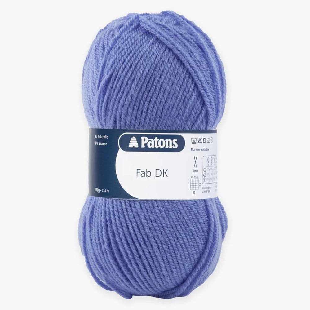 Patons Fab DK Yarn 2314 Lilac