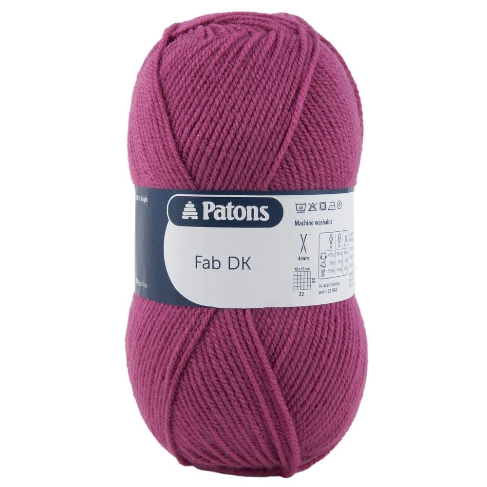 Patons Fab DK Yarn 2340 Strawberry
