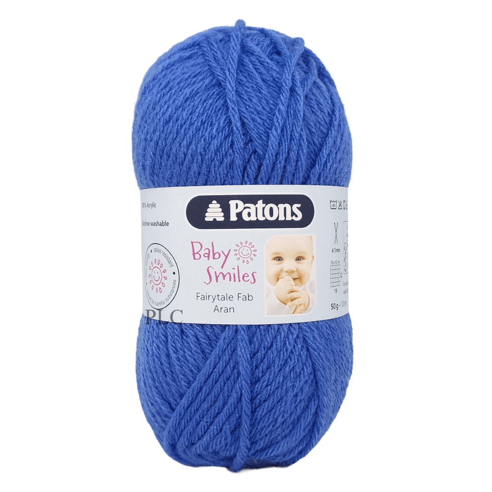 Patons Fairytale Fab ARAN 01053 Sky Blue Baby Yarn