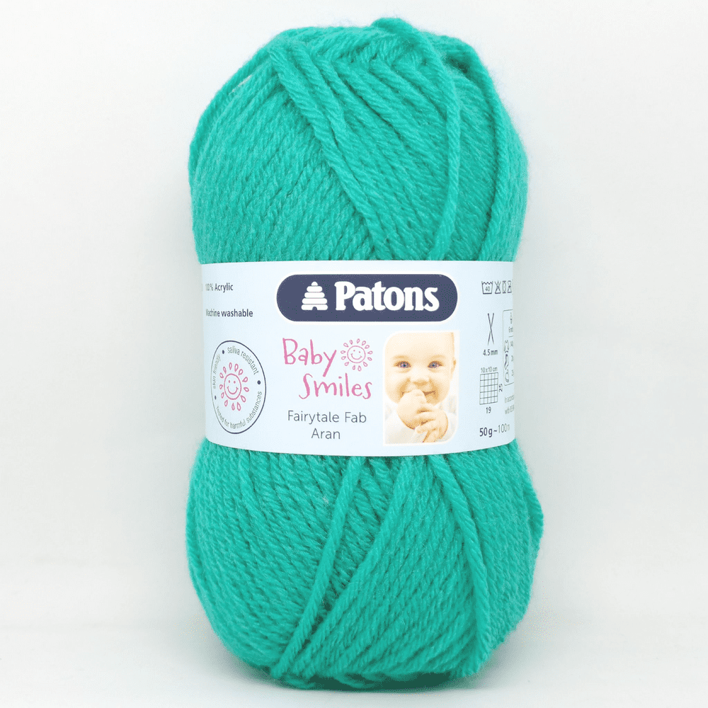 Patons Fairytale Fab Aran Yarn 1070 Jade