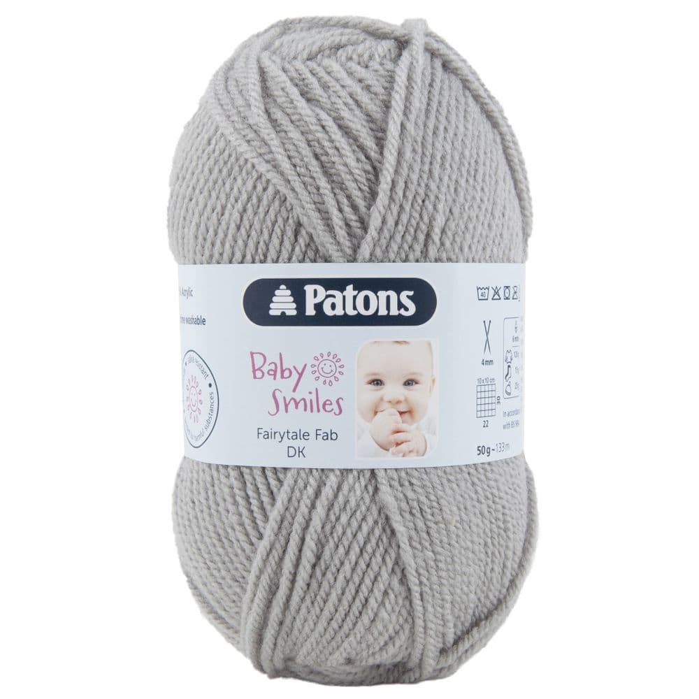 Patons Fairytale Fab DK Yarn 1090 Grey