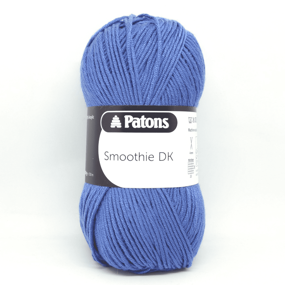 Patons Smoothie DK Yarn 1085 Blue DISCONTINUED
