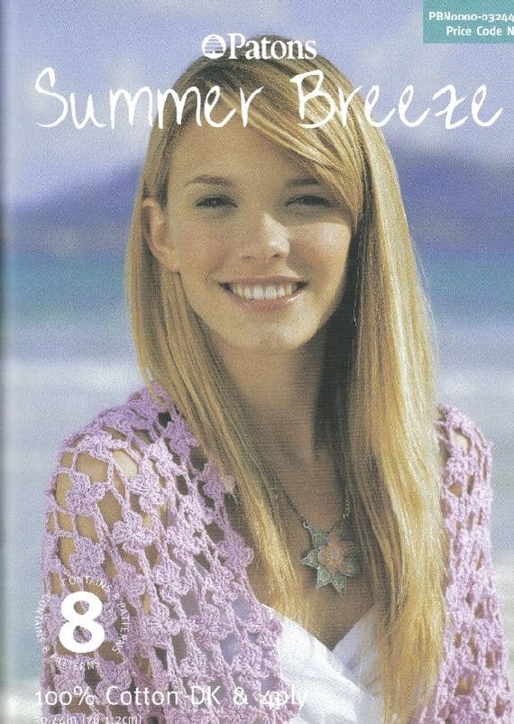 Patons Summer Breeze Crochet Book 3244
