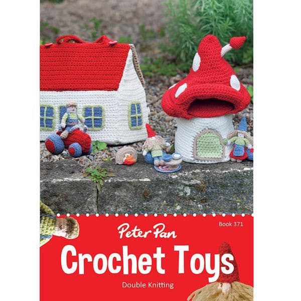 Peter Pan Crochet Toys Book 371 REDUCED