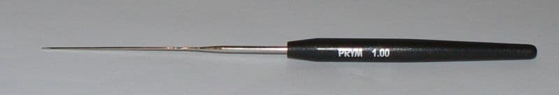 Prym Cro-Tat Needles - Crocheting Tatting Hook 1 00mm