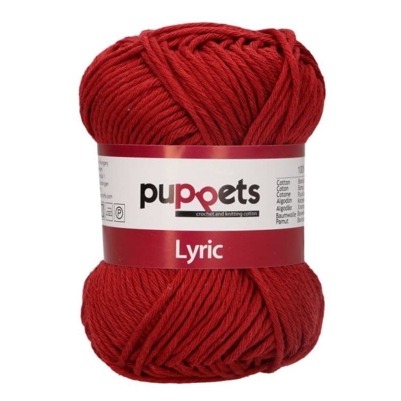 Puppets LYRIC 8/8 Cotton 5065 Deep Red