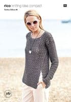 Rico Balance Sweater Crochet Pattern 582