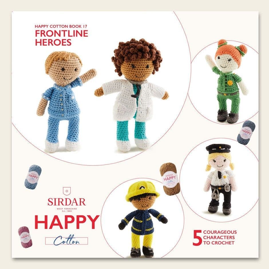 Sirdar Happy Cotton Book 17 Frontline Heroes