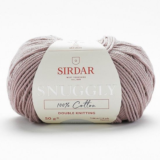 Sirdar Snuggly 100 Cotton DK 768 Mauve REDUCED