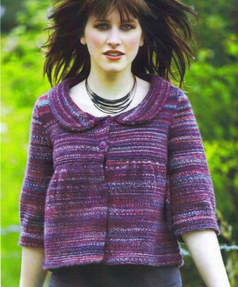 Twilleys Freedom Spirit Knitted Yoked JACKET Knitting pattern 9061