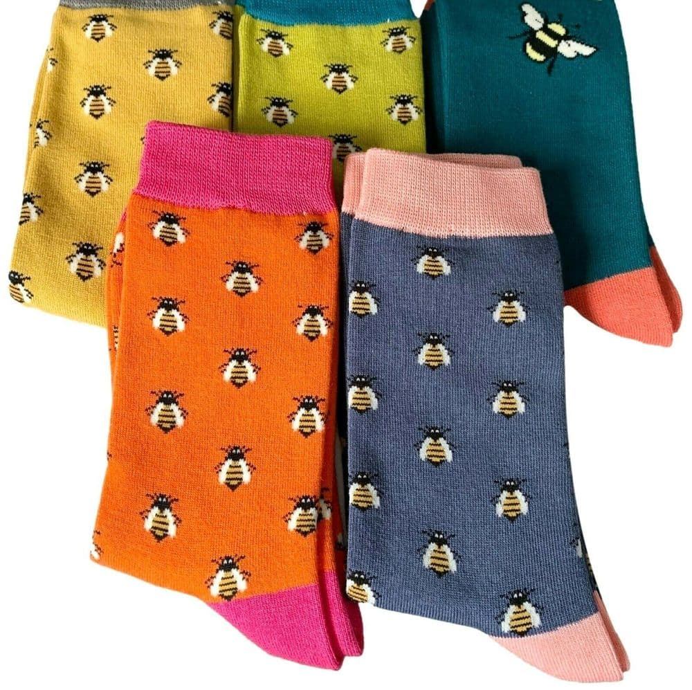 Bee Socks 5 Pair Multi Pack Women s Size 4 to 7