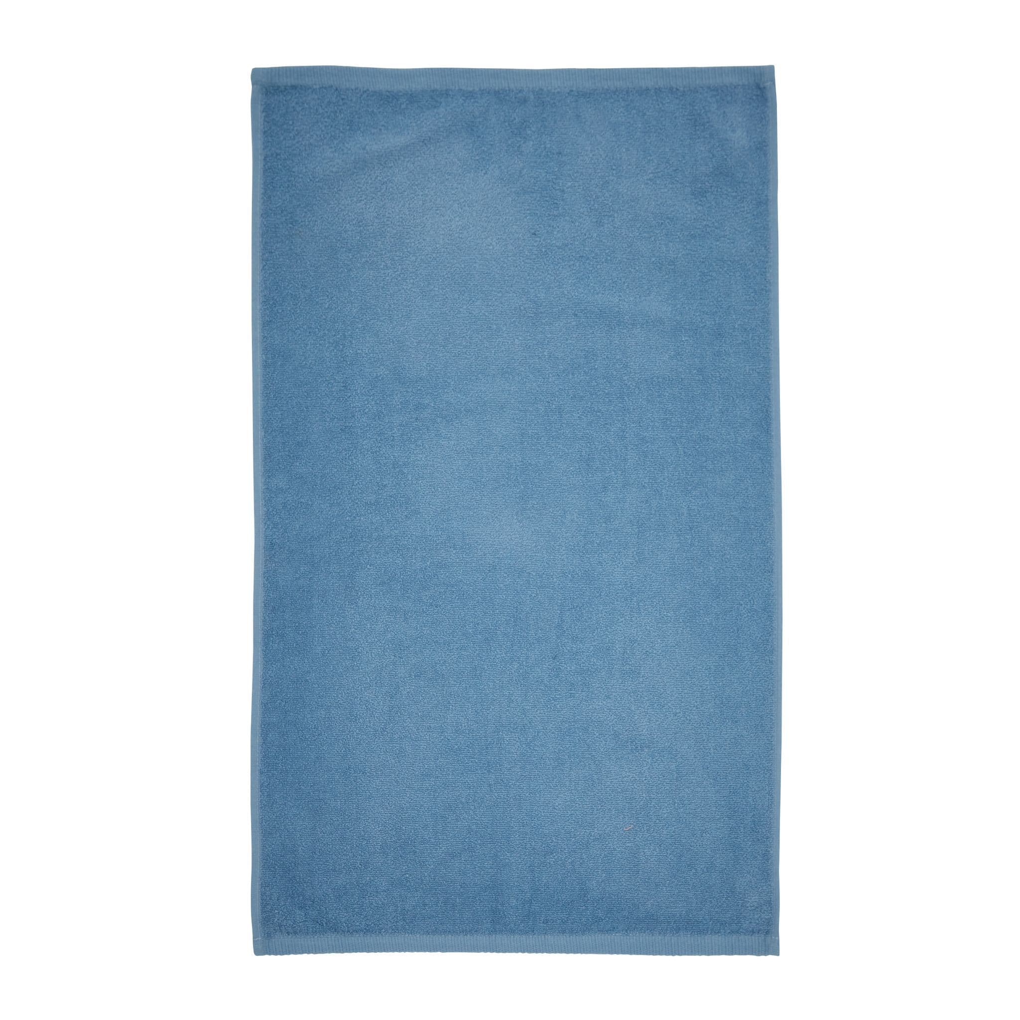 Catherine Lansfield Quick Dry Blue Bath Towels