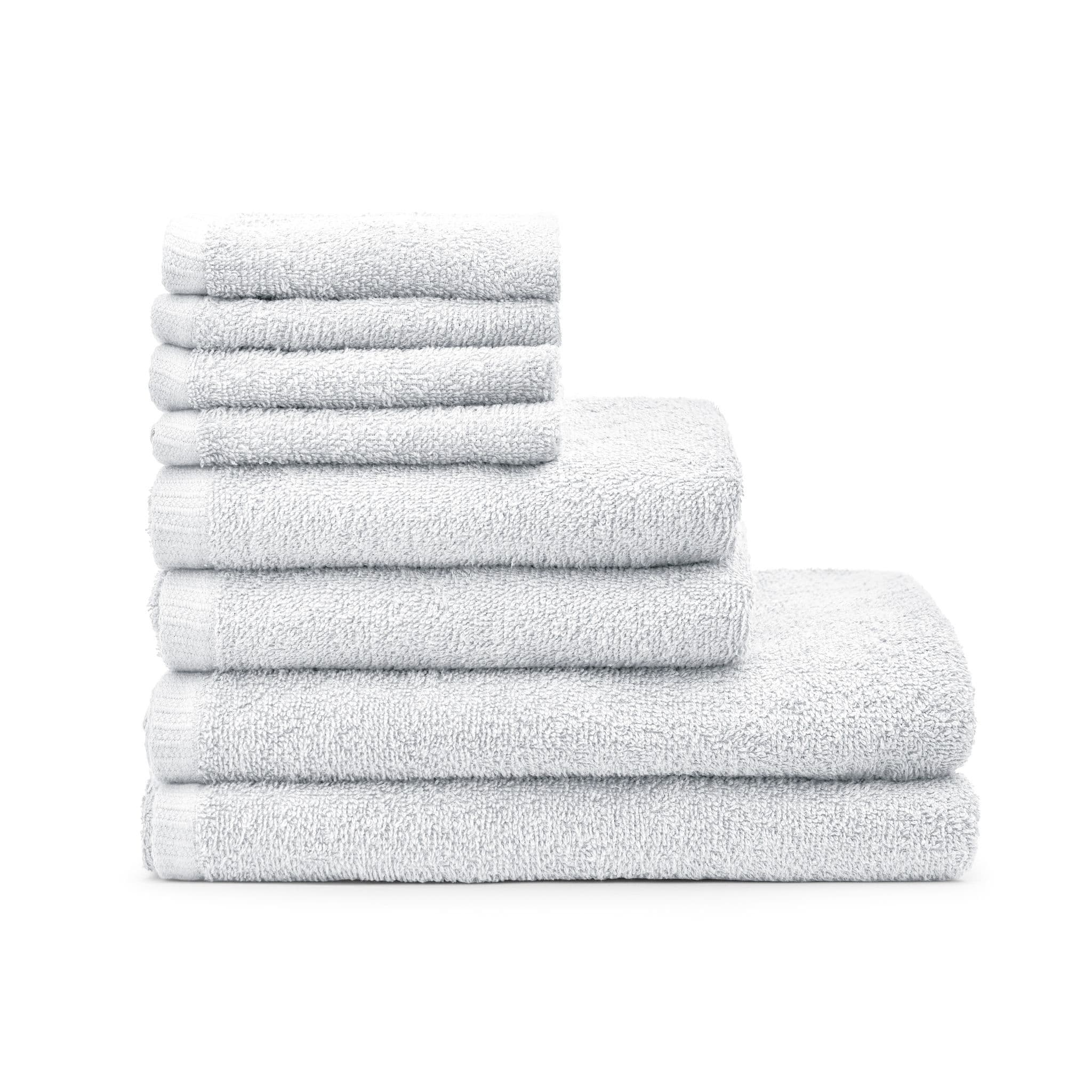 Catherine Lansfield Quick Dry White Bath Towels
