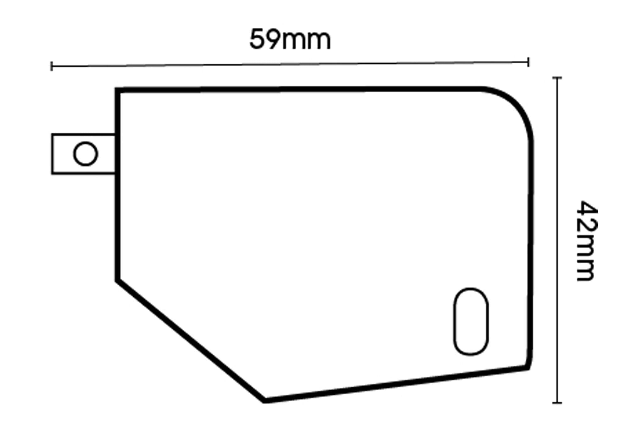 Hallis Superglide Corded Metal Curtain Track - Silver