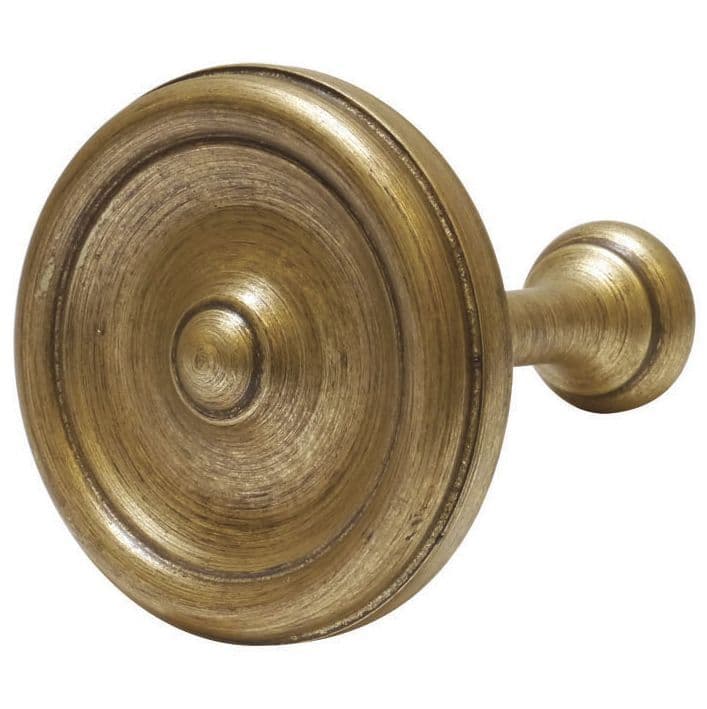 Museum Wooden Curtain Holdbacks Pair - Antique Gilt