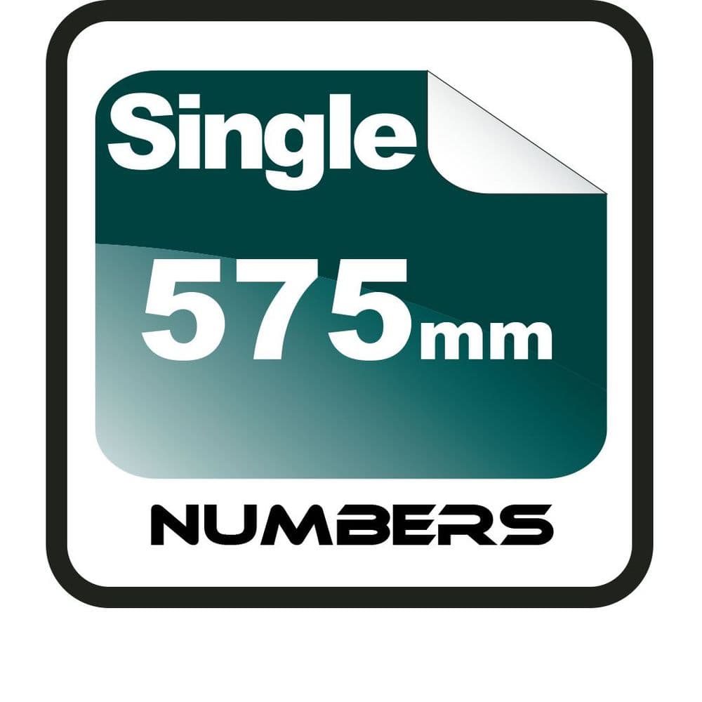 57 5cm 575mm Race Numbers 1 To 10 57-5cm-575mm-race-numbers-1-to-10