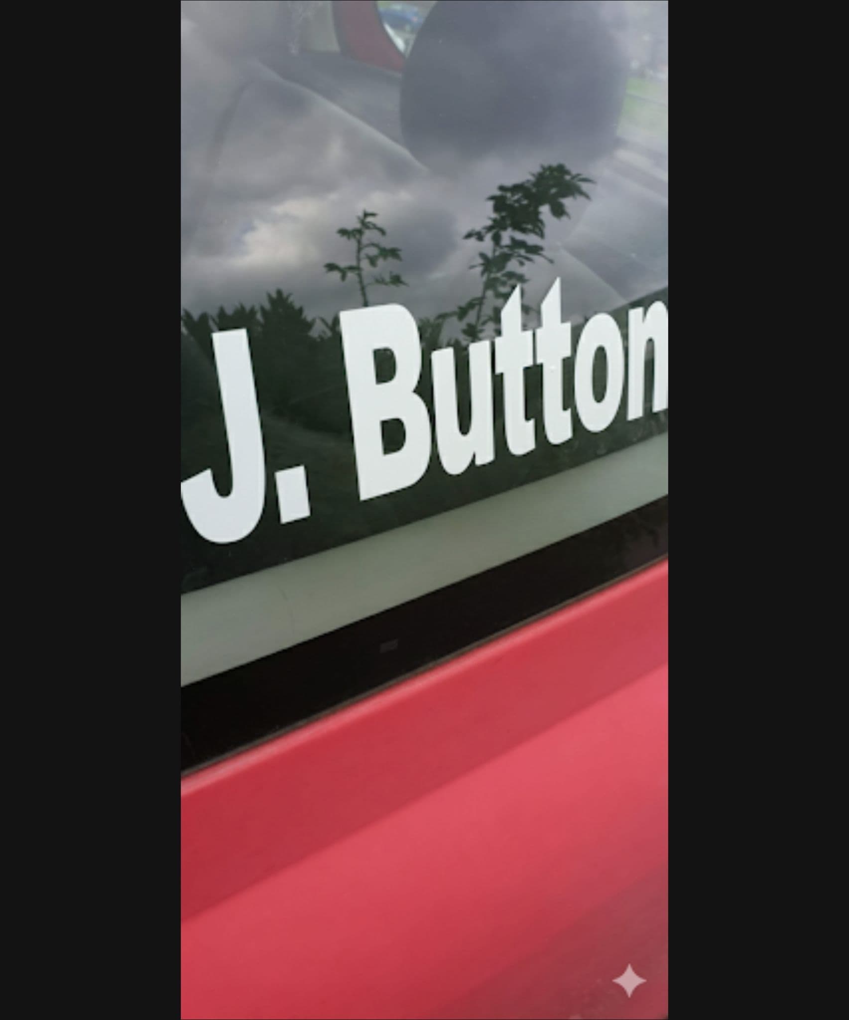 Name Letter vinyl MM Custom Size Touring Cars