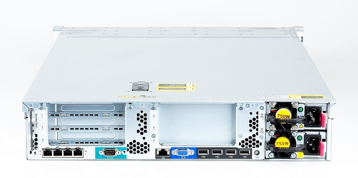 HPE ProLiant DL380p Gen8 2x 10C E5-2670 V2 256GB RAM 10TB -ALL-FLASH ...