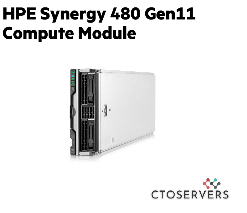 HPE Synergy 12000 Frame incl 4x Synergy 480 Gen11 Compute Module 8x ...