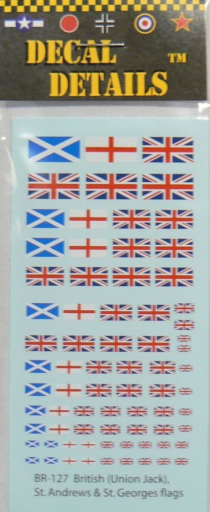BR-127 British Flag decals