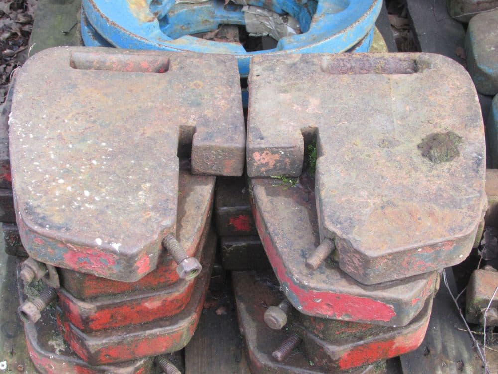 10 x International Case Weights