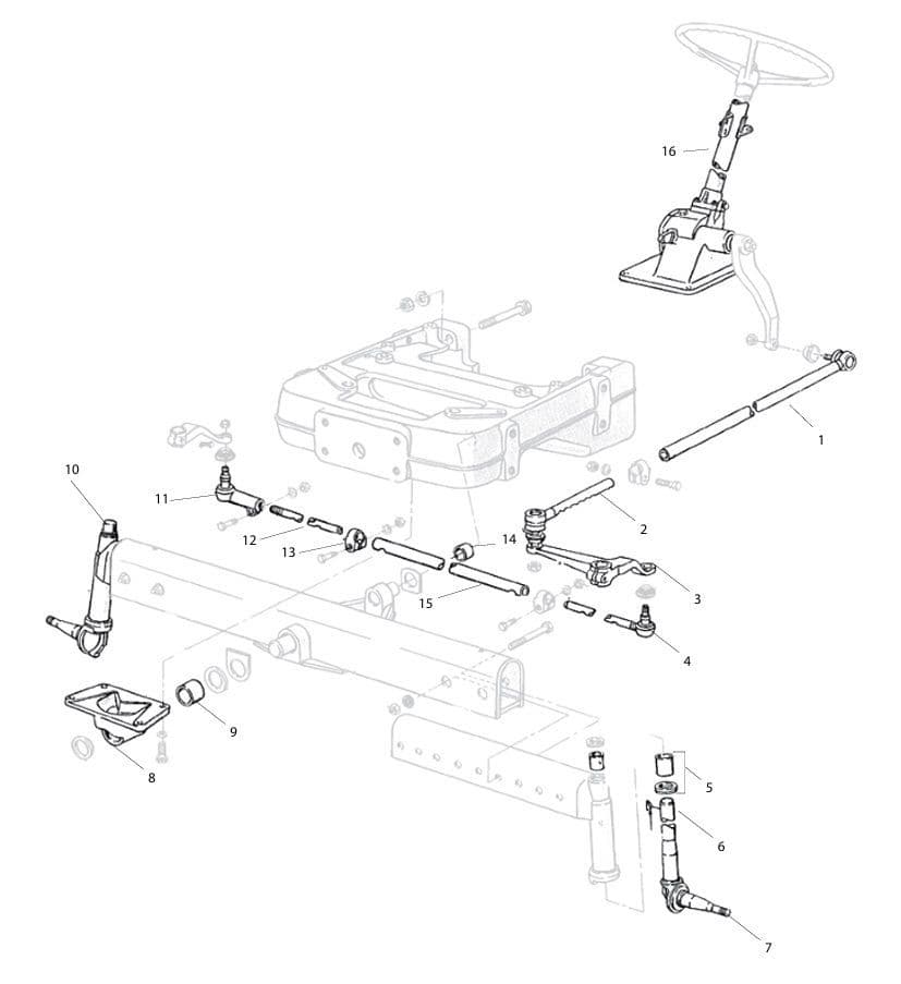 AXLE - PARTS DIAGRAM