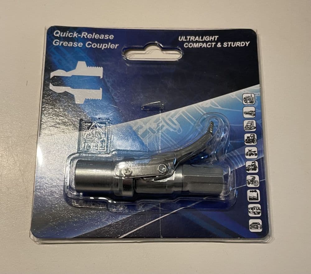 Quick Release Grease Coupler