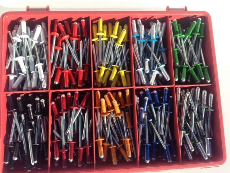 Neon Multigrip Rivet Pack