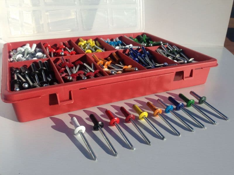 Neon Multigrip Rivet Pack