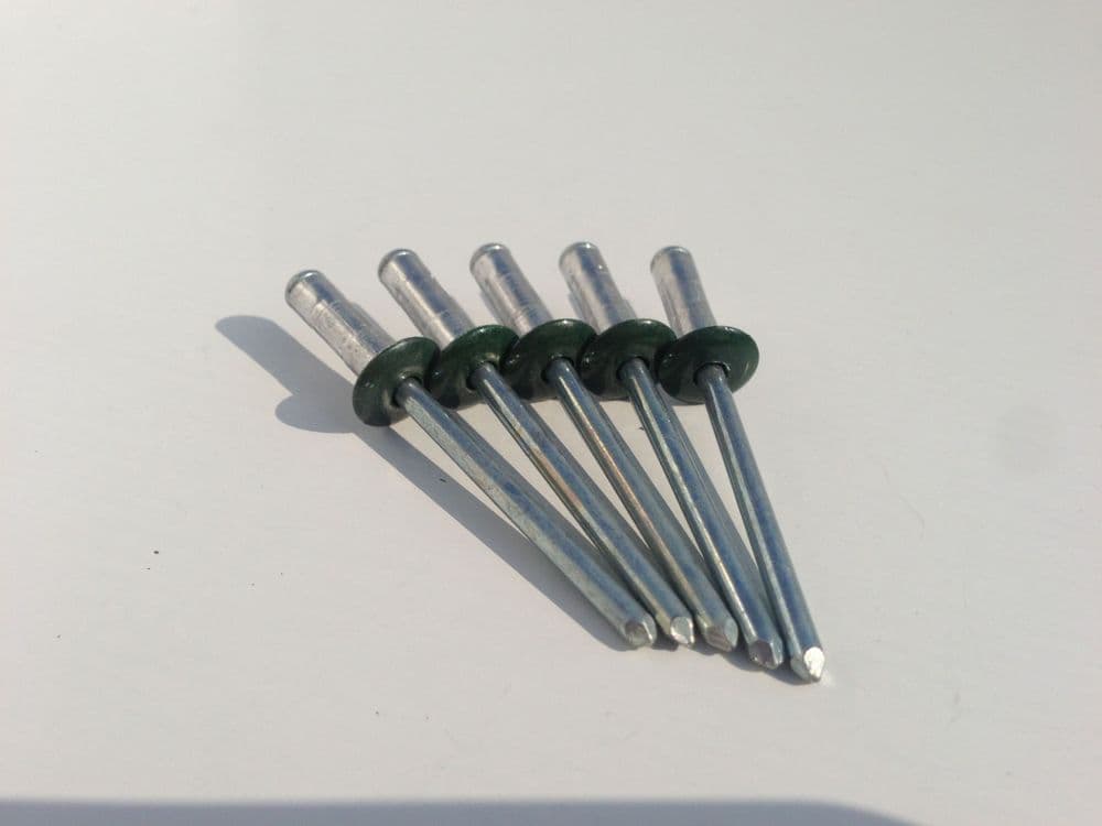 Juniper Green Rivets