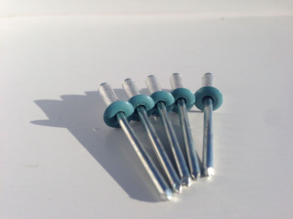 Wedgewood Blue Rivets