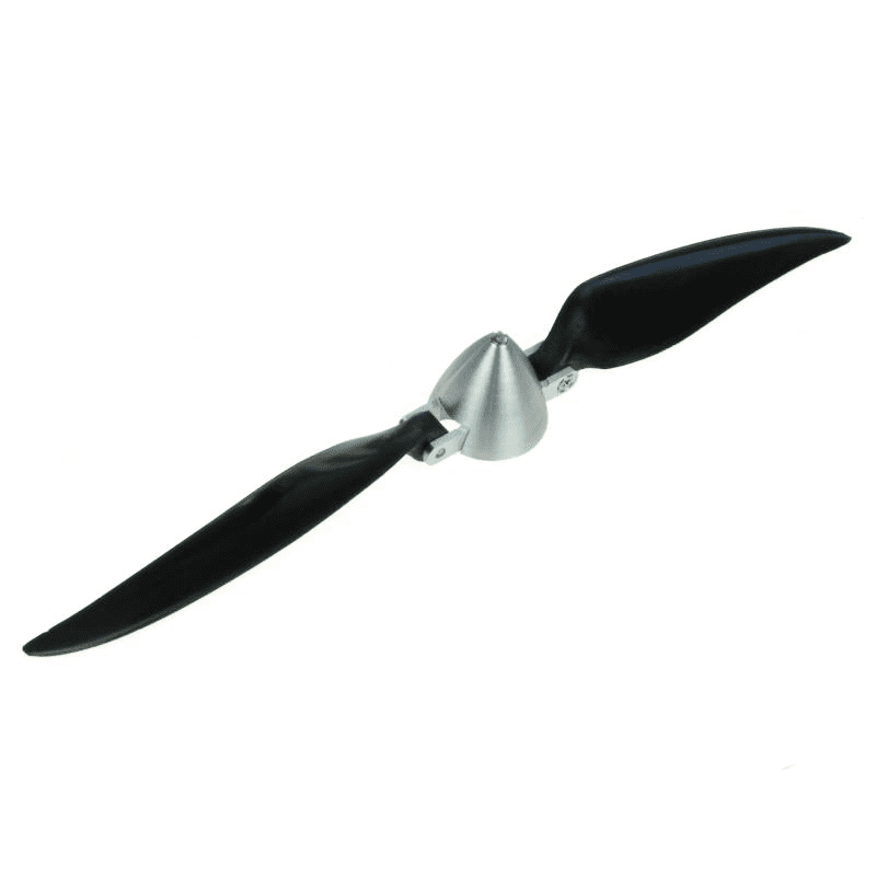 11x8 Folding Propeller With 38mm CNC Aluminium Spinner