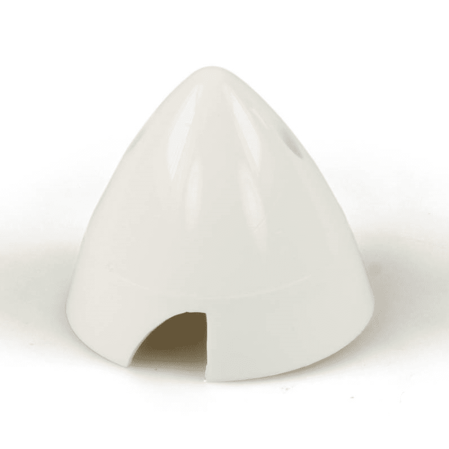 3 Blade White Spinner 2 1/2in 63mm