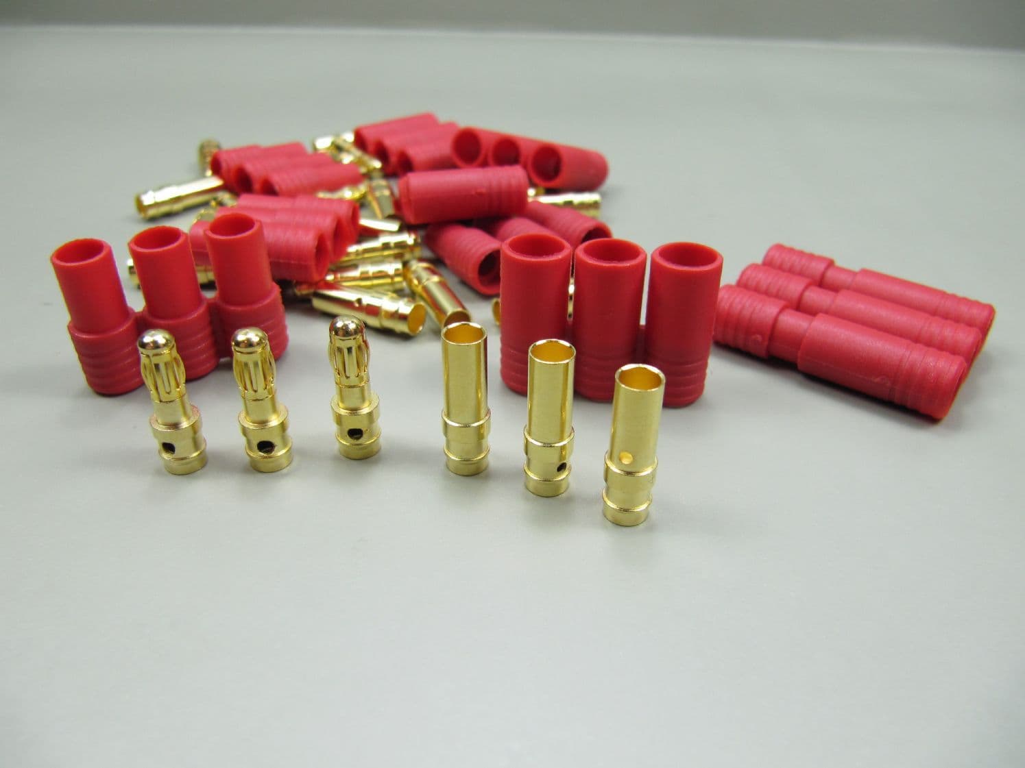3 5mm 3 wire Bullet-connector for motor 5pairs/bag