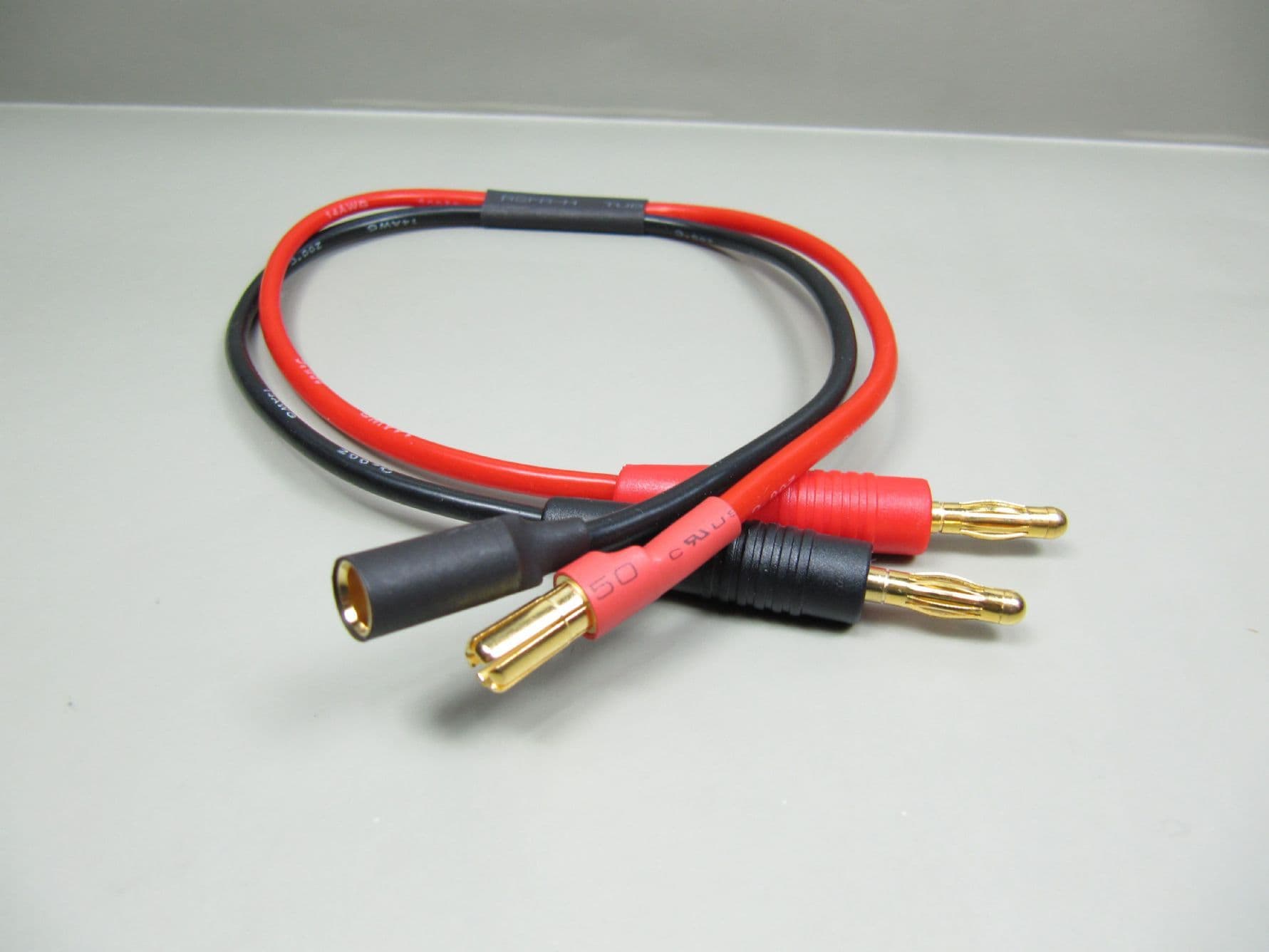5 5MM to Banana Plug Charge Lead Adapter