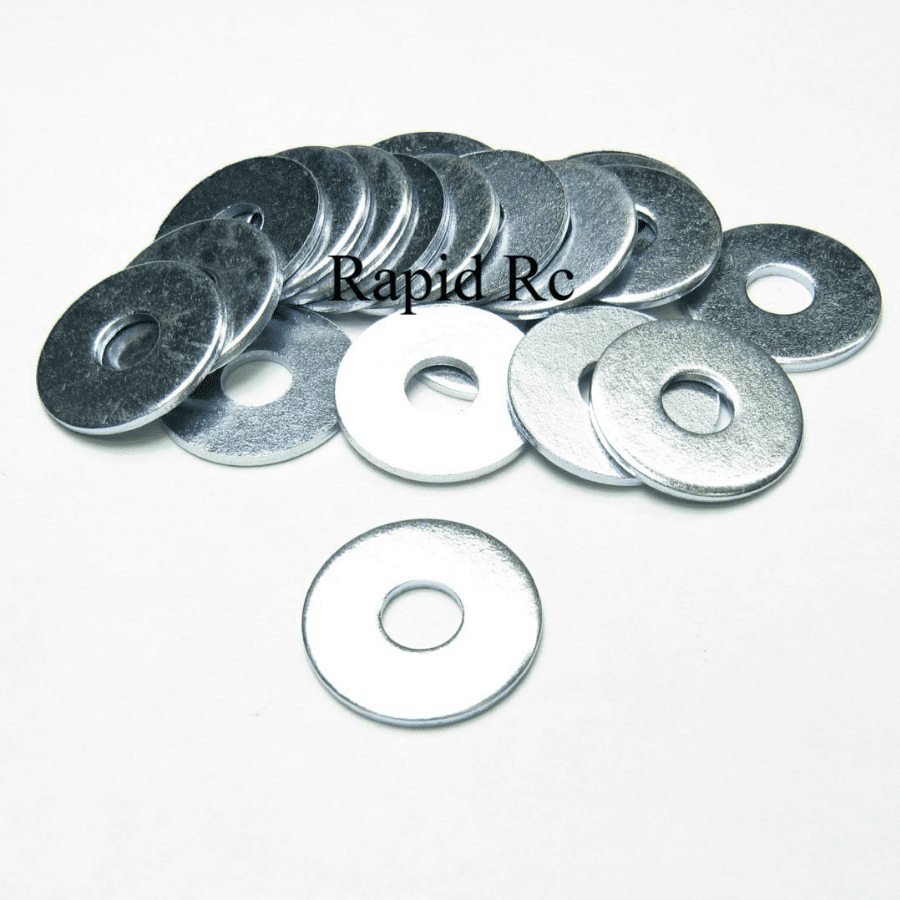 5mm Penny Flat Washer Bright Zinc