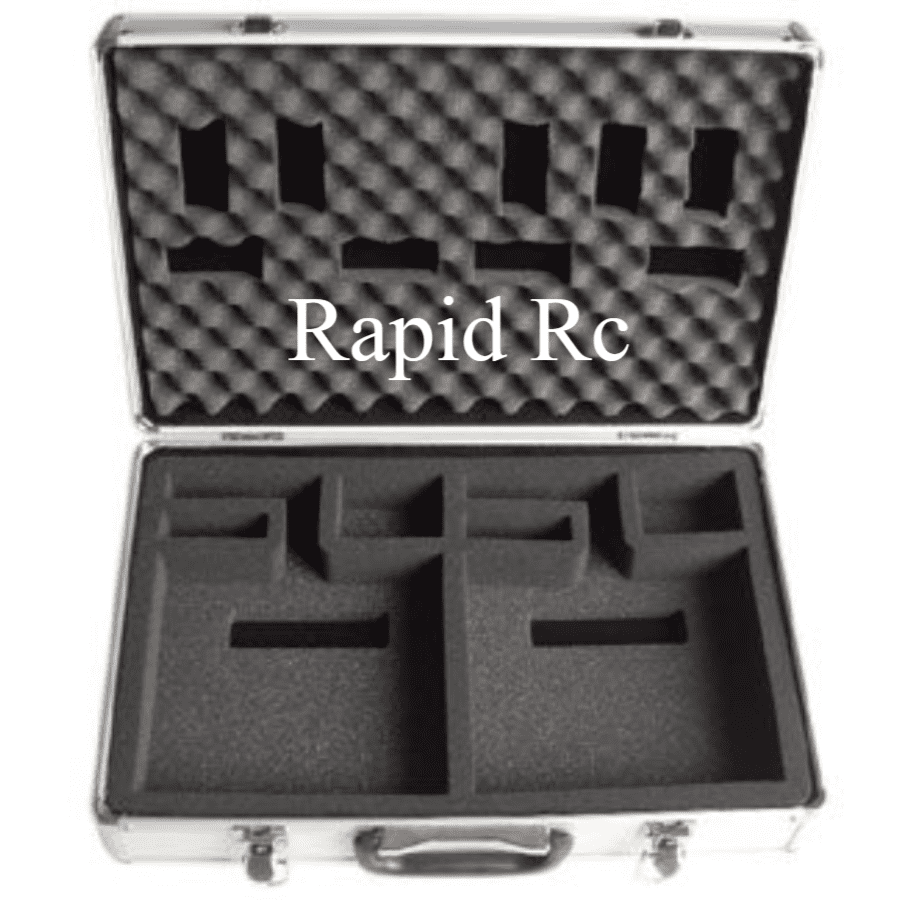 Aluminium Transmitter Double TX case P-FLAC009