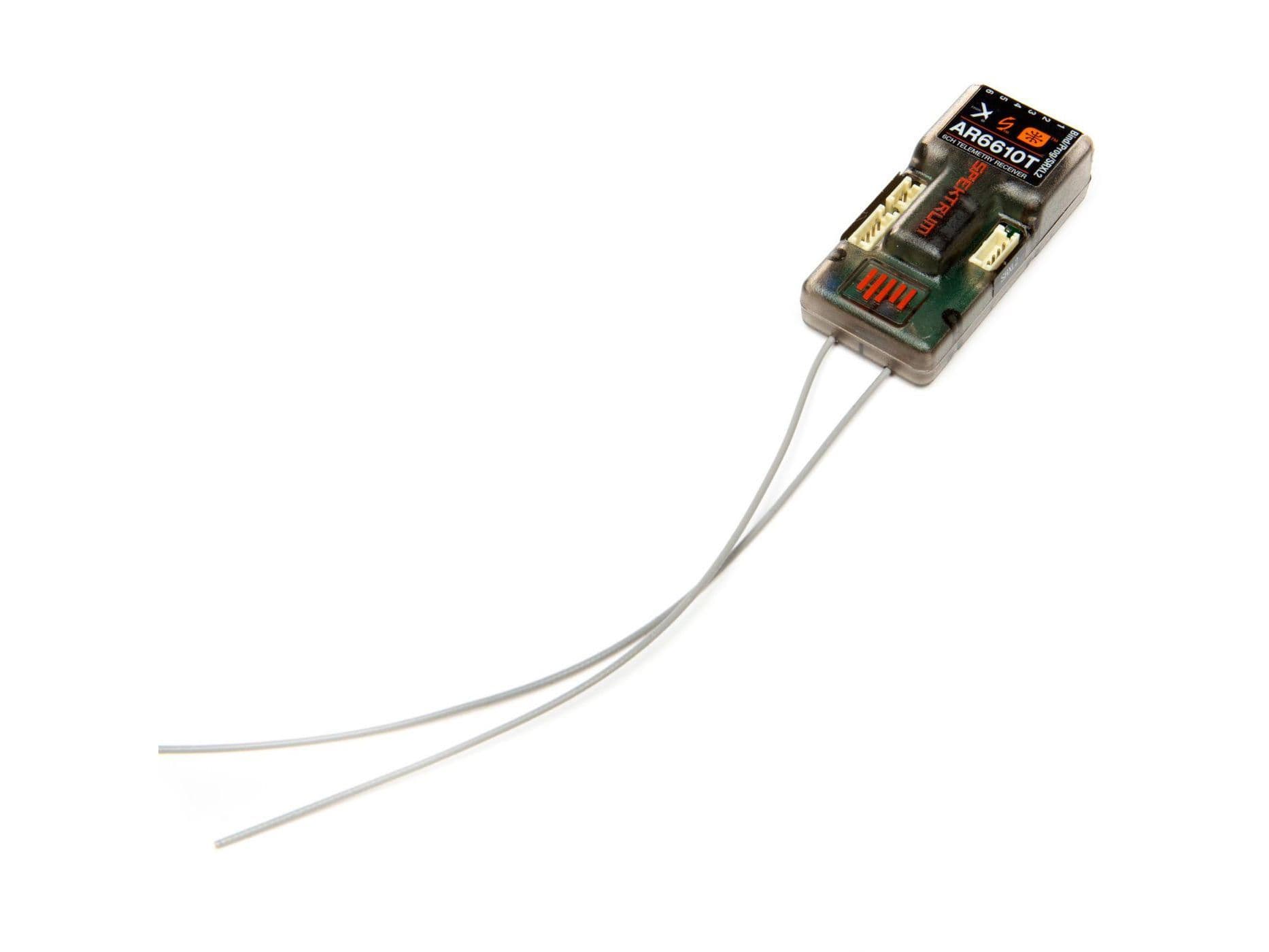 AR6610T 6 Channel DSMX Telemetry Receiver SPMAR6610T