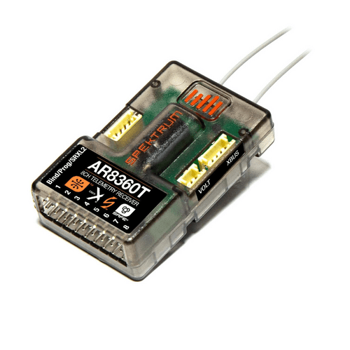 AR8360T 8 Channel SAFE & AS3X Telemetry Receiver SPMAR8360T