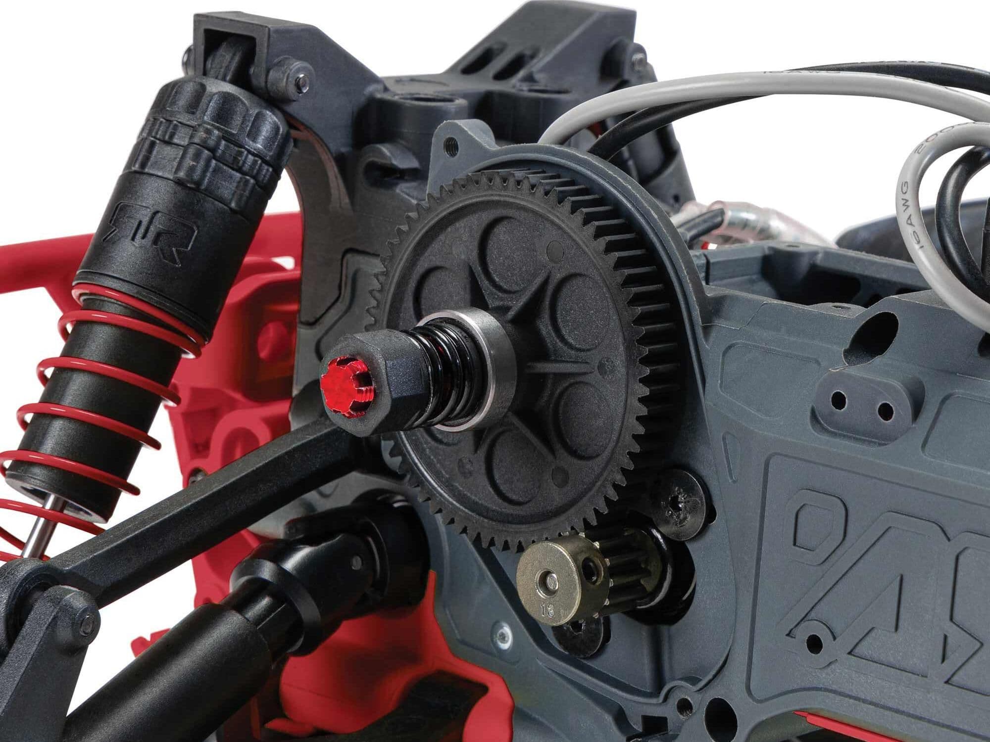 Arrma 1/10 GORGON MEGA 550 2WD MT with Battery & Charger Red C-ARA3230ST2