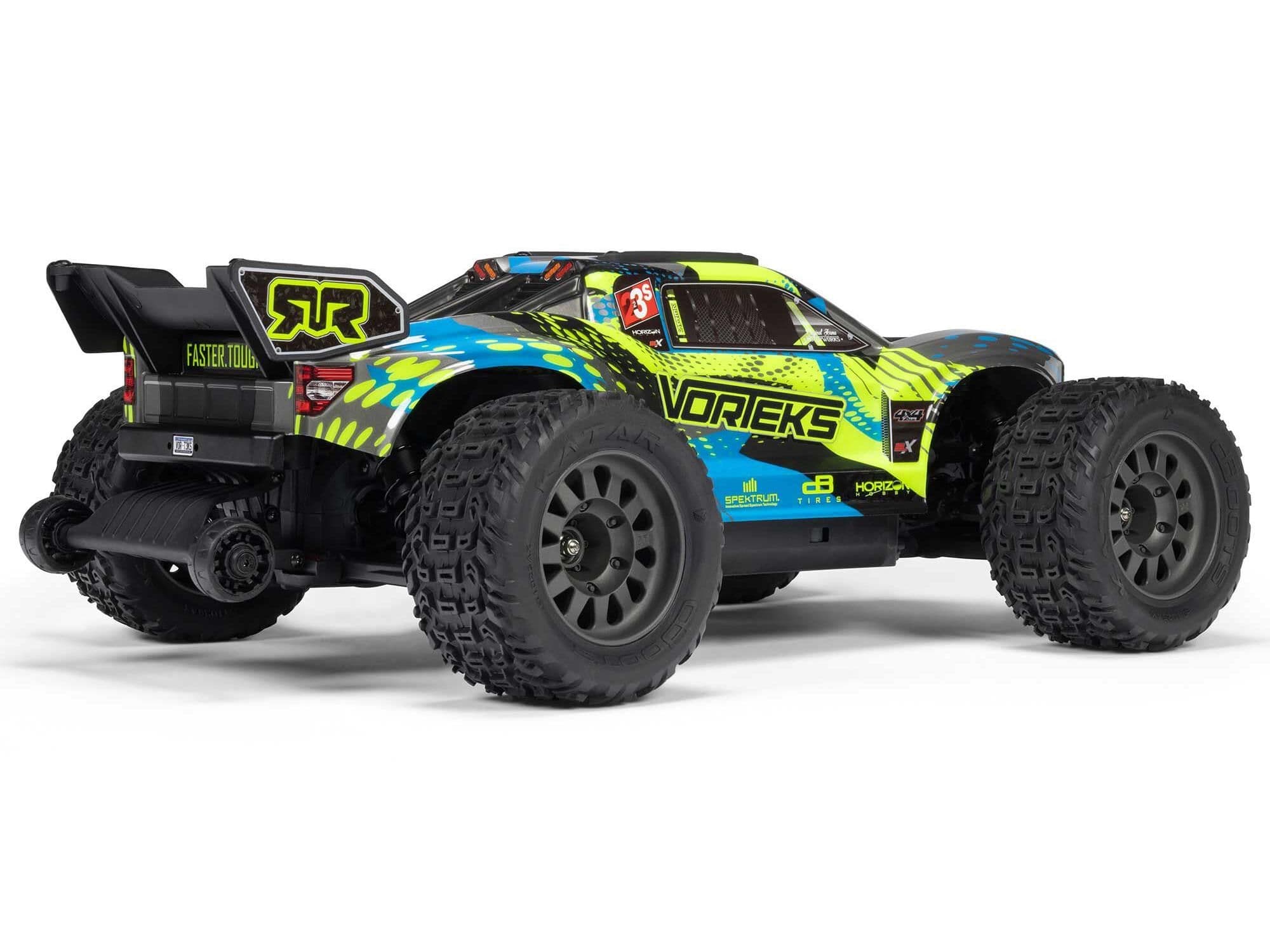 Arrma 1/10 VORTEKS 223S BLX 4X4 Stadium Truck RTR with DSC Teal C ...