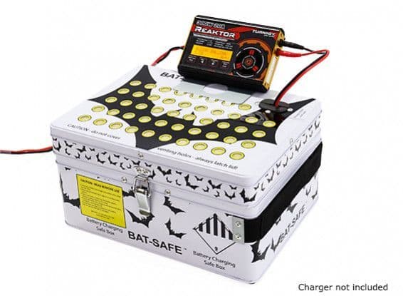 Bat-Safe LiPo Battery Charging Safe Box
