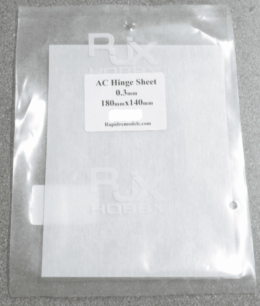 CA Hinge Sheet 180mmx140mmx0 3mm