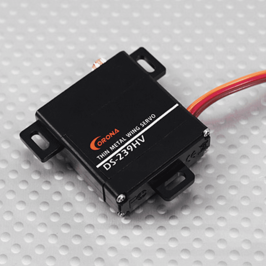 Corona DS-239HV Digital Slim Wing Servo Metal Gear 4 6kg / 13sec / 22g