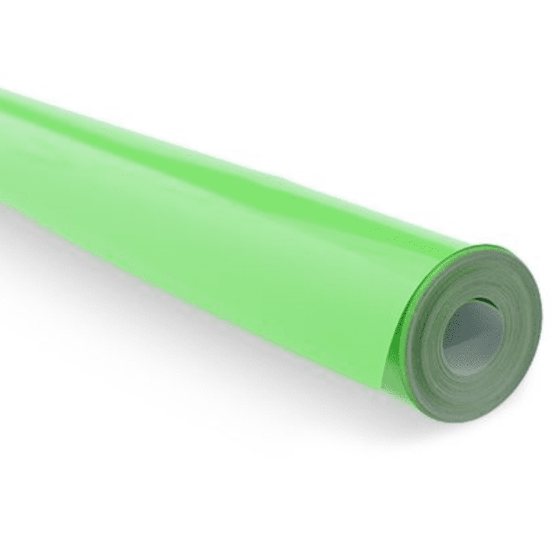 Covering Film - Fluorescent Green sold per meter 1410