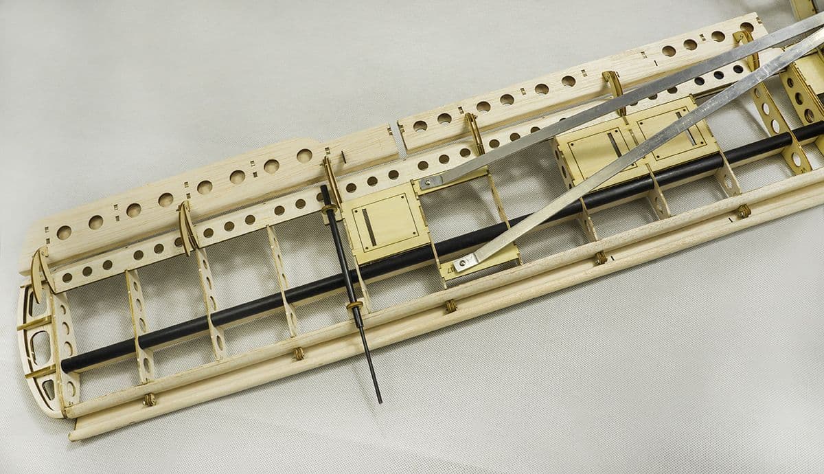 DANCING WINGS FI156 STORCH 1 6M BALSA KIT ONLY