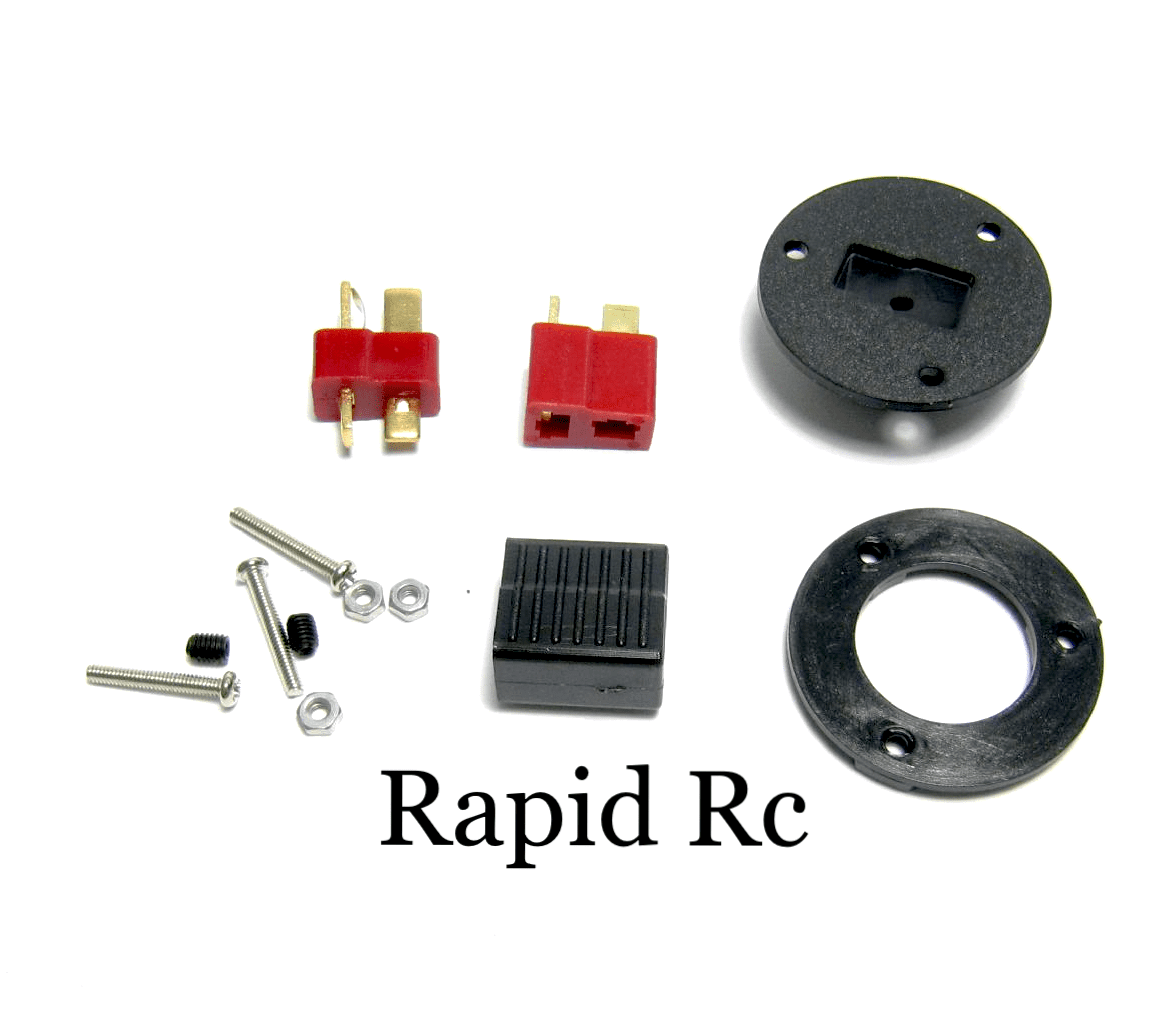 Deans- T Connector Panel Mounting Kit